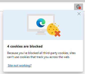How to enable cookies in Microsoft Edge