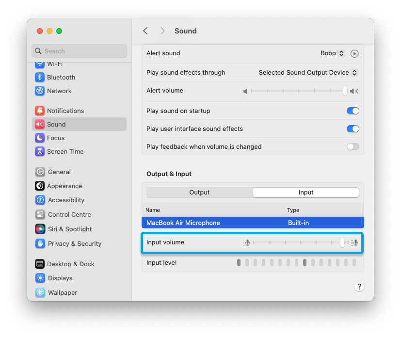 Your microphone is muted